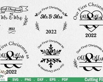 First Christmas Dxf - Etsy