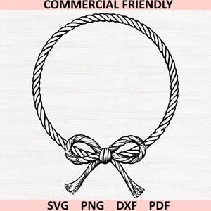 Trendy Coquette Frame Svg,cowgirl Rope Coquette Frame Svg Png,hand ...