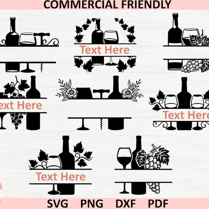 Wine Glass Svg - Etsy