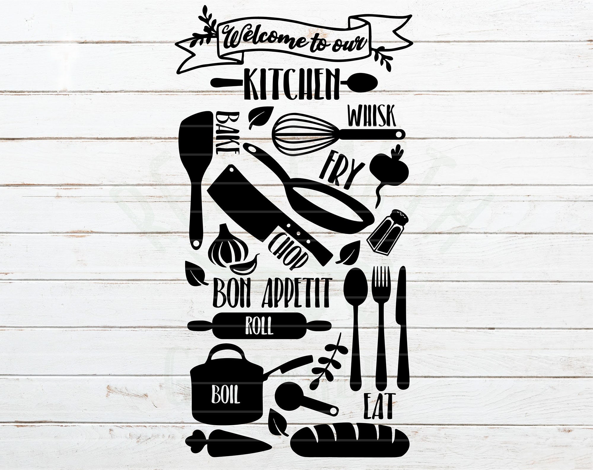 Welcome to Our Kitchen Rustic Farmhouse Kitchen Sign Making,family ...