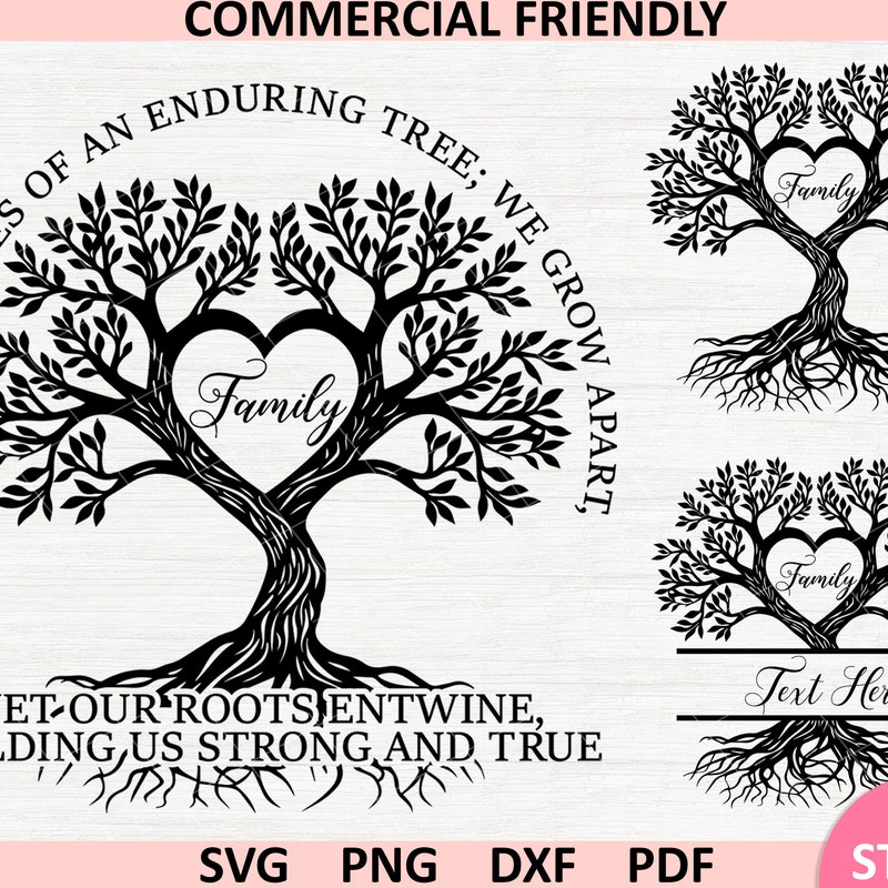 The Family Tree Poem Svg - Etsy