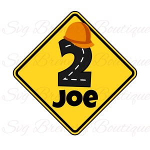 Under Construction Theme, Numbers, Signs, SVG (layered), PNG, DXF for ...