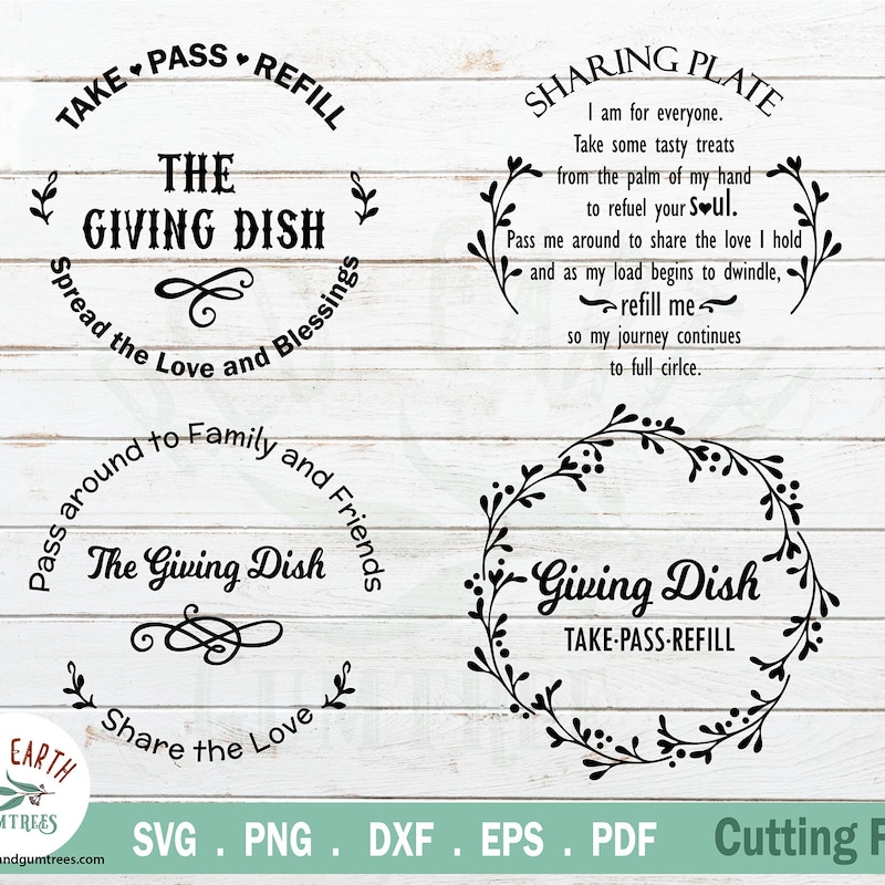 Giving Plate for Sharing - Etsy