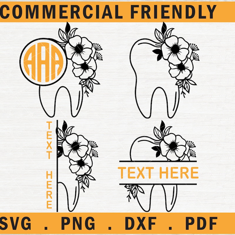 Tooth Svg - Etsy