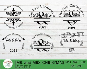 Our First Christmas Svg | Etsy