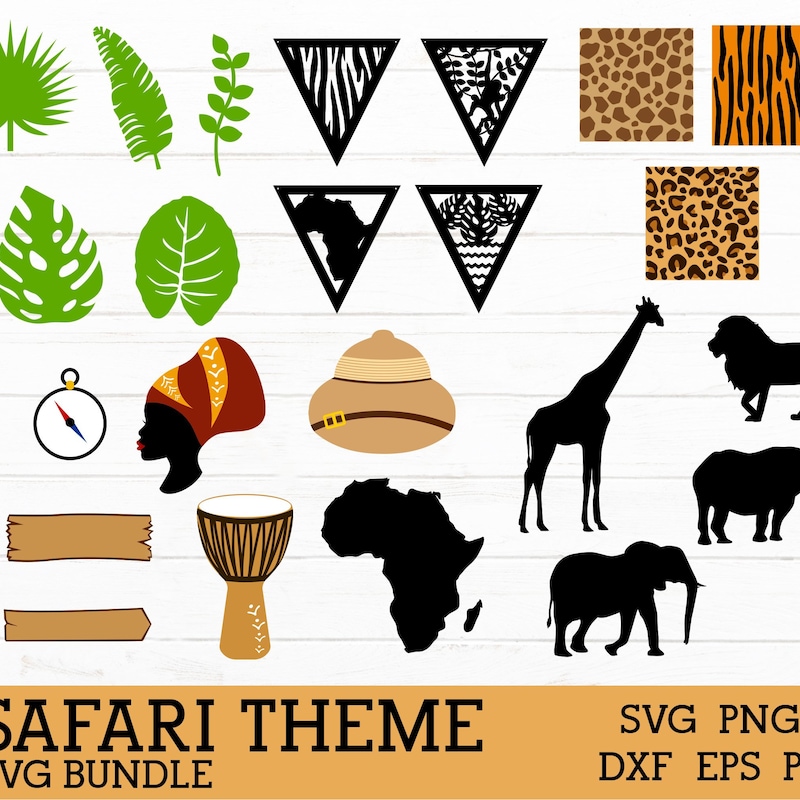 Cricut Safari - Etsy