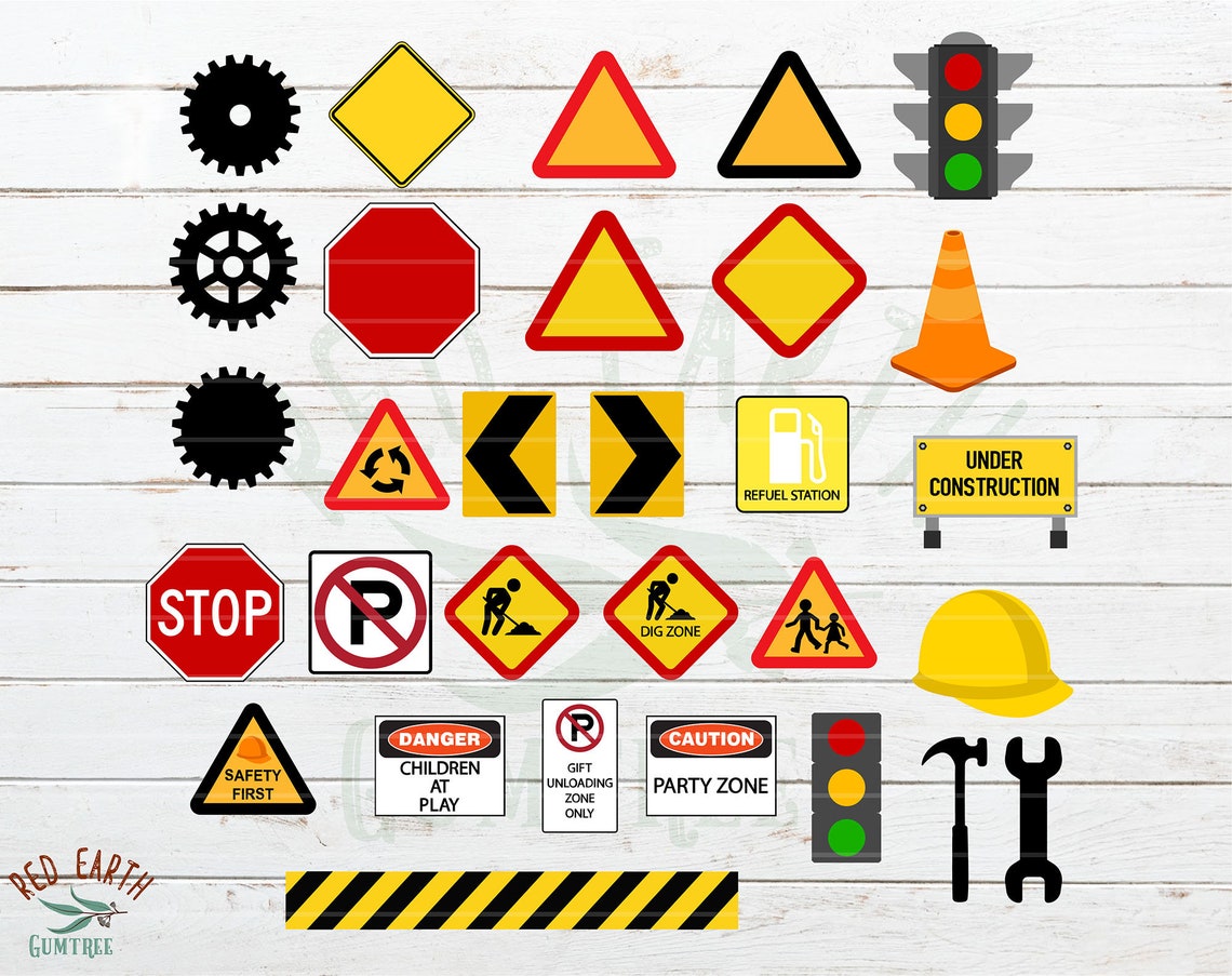 Huge Construction Birthday Bundle Svg Under Construction - Etsy