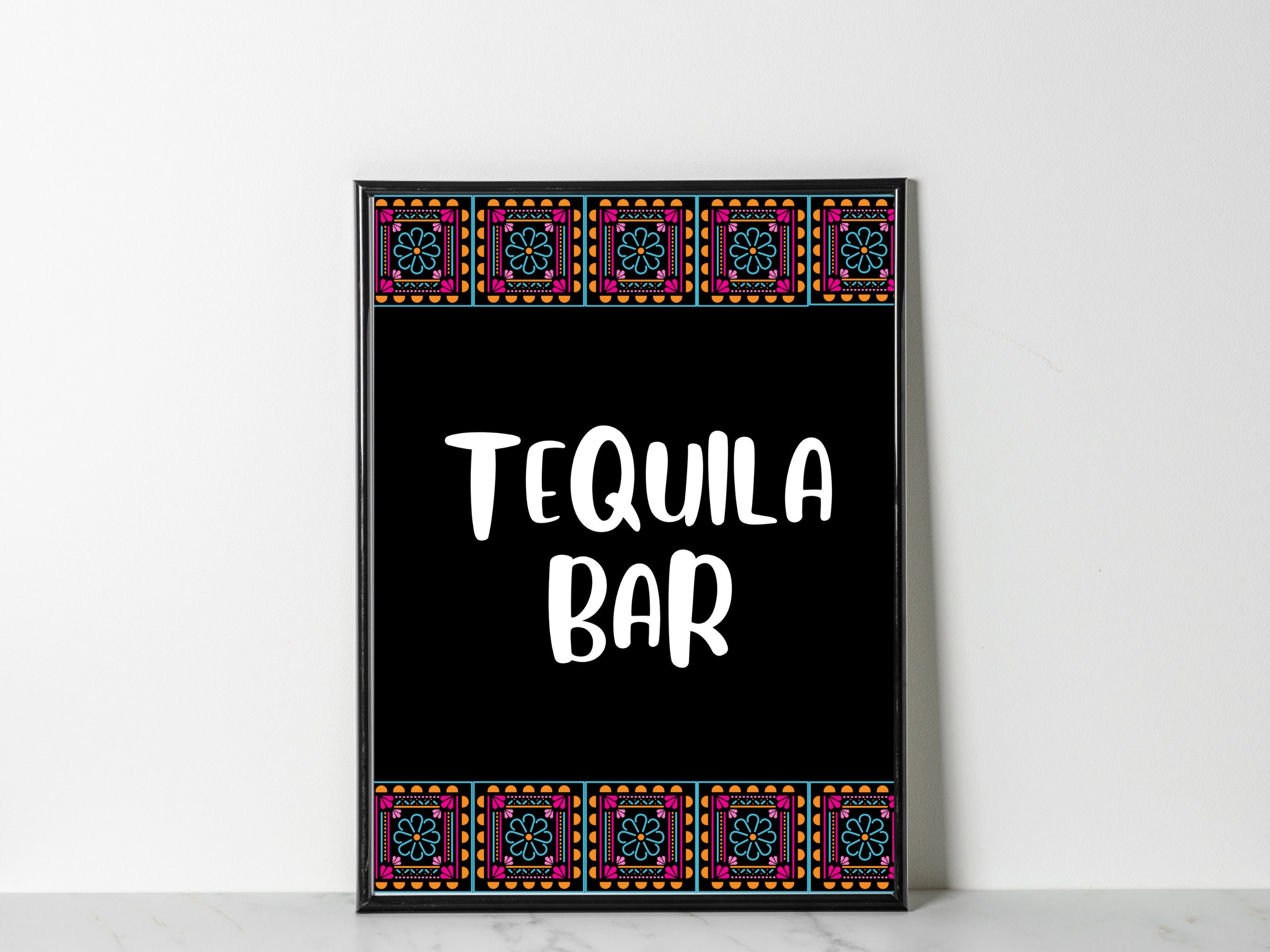 Fiesta Theme Party Signs Taco Bar Margarita Bar Wedding - Etsy