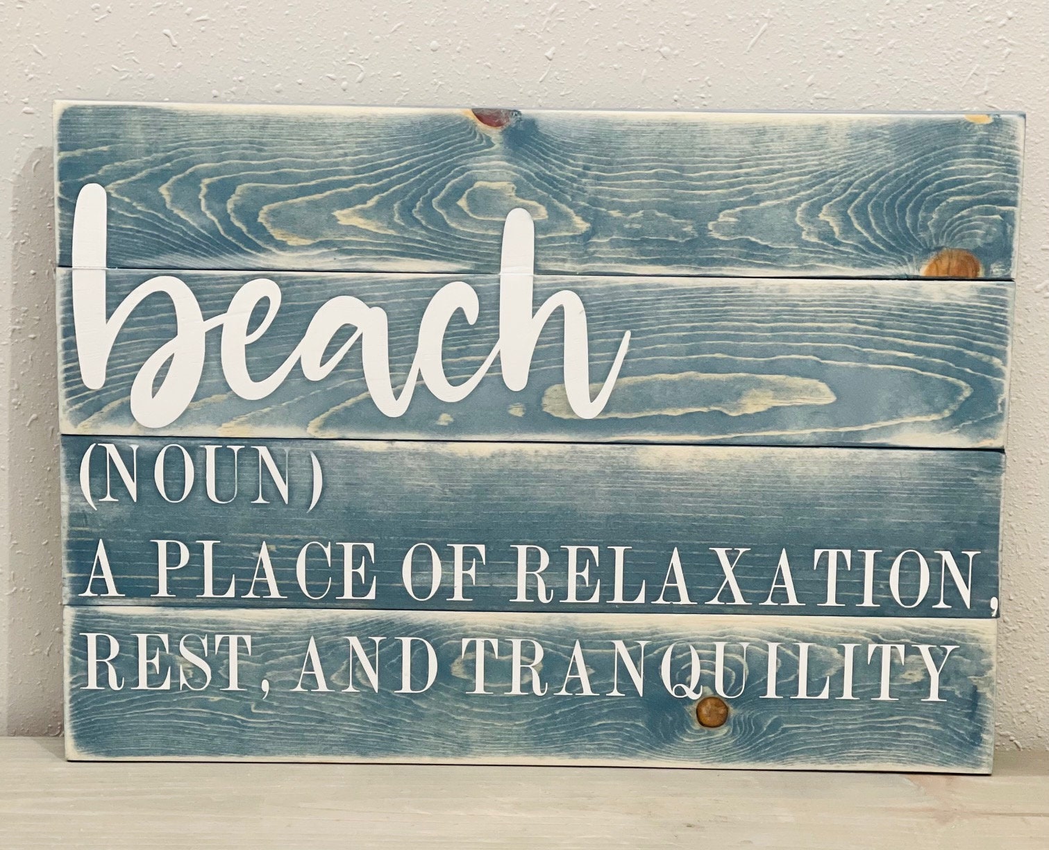 Beach Definition Sign | Etsy