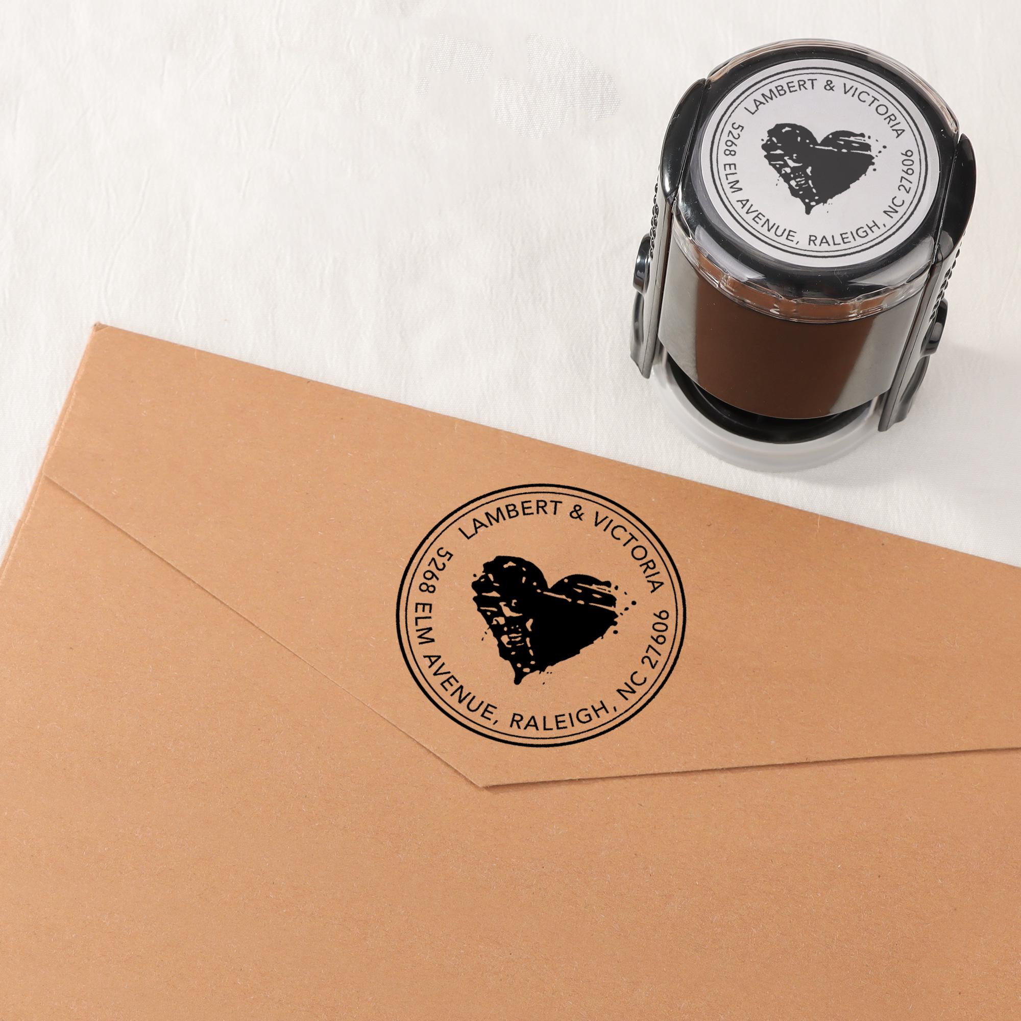 Personalized Address Stamp, Return Address Stamp, Home Address Stamp ...