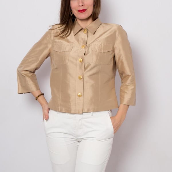 Silk Evening Jacket - Etsy