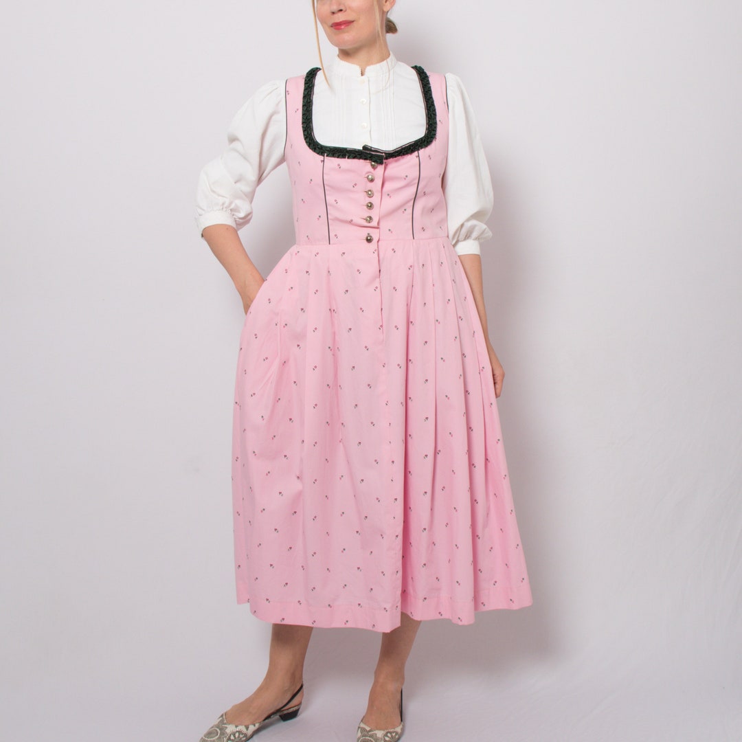 Vintage Dirndl Dress Trachten Austrian Festival Pinafore Dress Sound of ...
