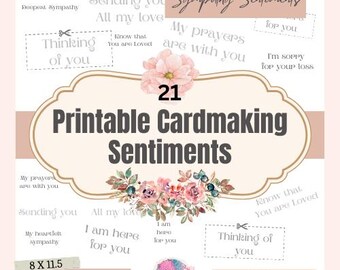 Printable Digital Pooh Cardmaking Sentiments, Greeting, Sayings, Quotes ...