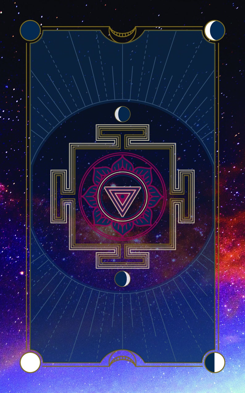 Nitya Shakti: Moon Goddess Oracle Deck With Yantras - Etsy