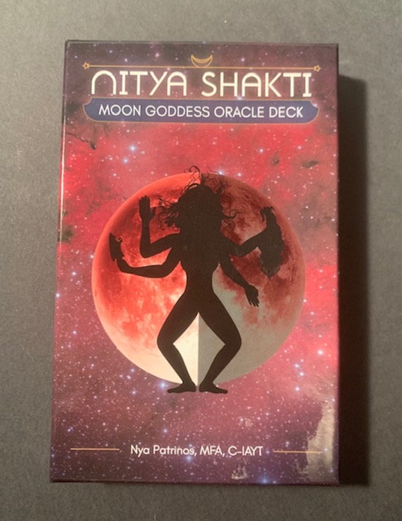 Nitya Shakti: Moon Goddess Oracle Deck With Yantras - Etsy