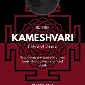 2 Moon Goddess Decks Bundle: Moon Phase Goddess Cards and Nitya Shakti ...