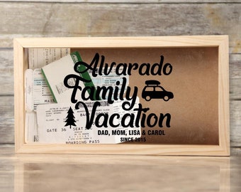 Vacation Memories Shadow Box - Etsy