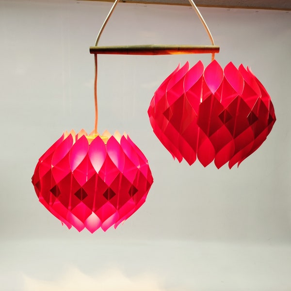 Plastic Pendant Lamp - Etsy