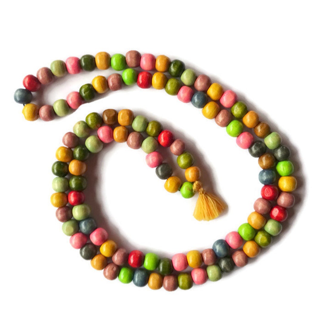 Meditation Beads, 108 Mala Beads, Mala Necklace, Buddhist Mala, Prayer ...