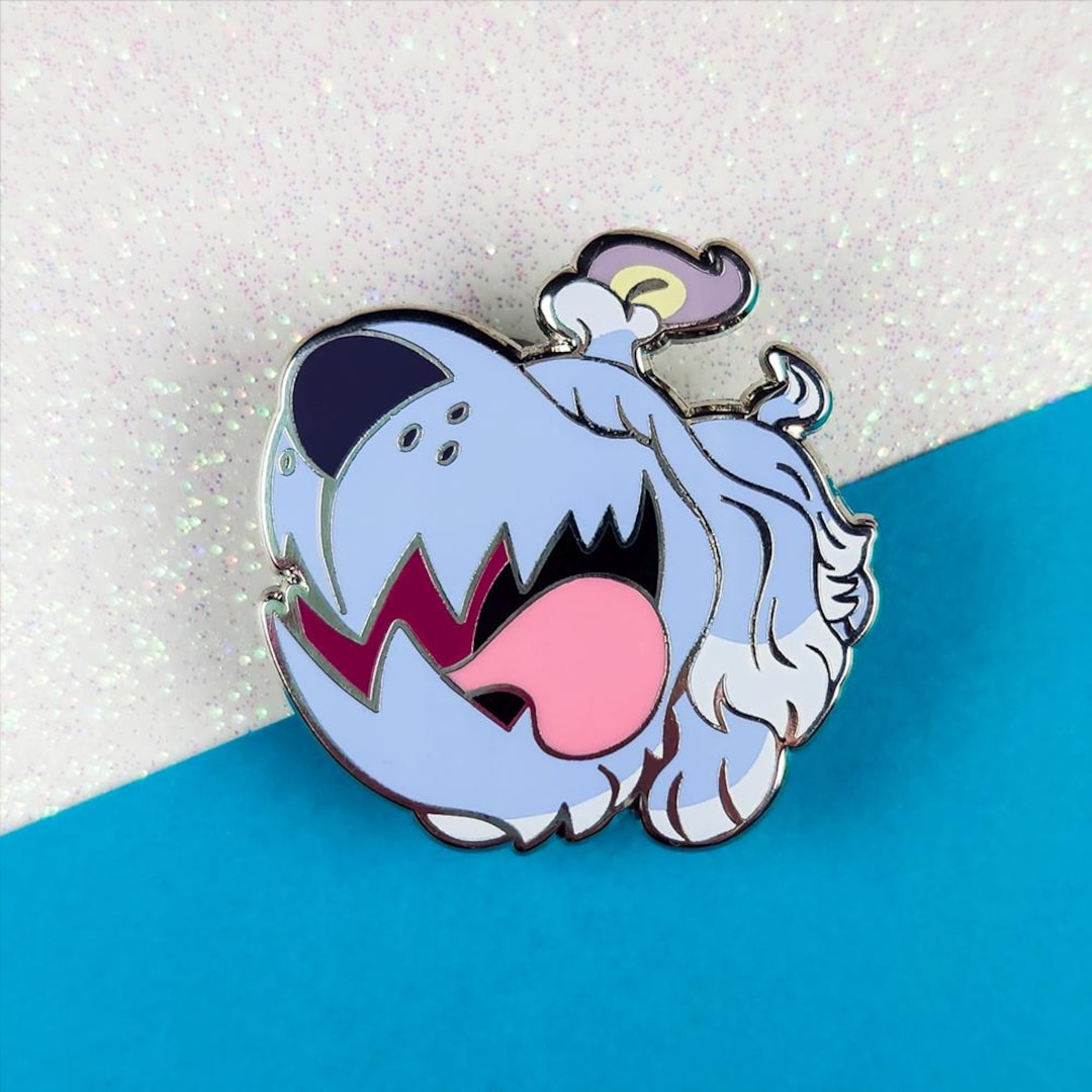 GREAVARD Enamel Pin // + Shiny Version! // Big Head Fisheye Lens Style // GOOD DOG! Series - Etsy