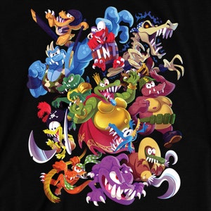 Kremling Krew T-SHIRT // King K. Rool // Donkey Kong Country ...