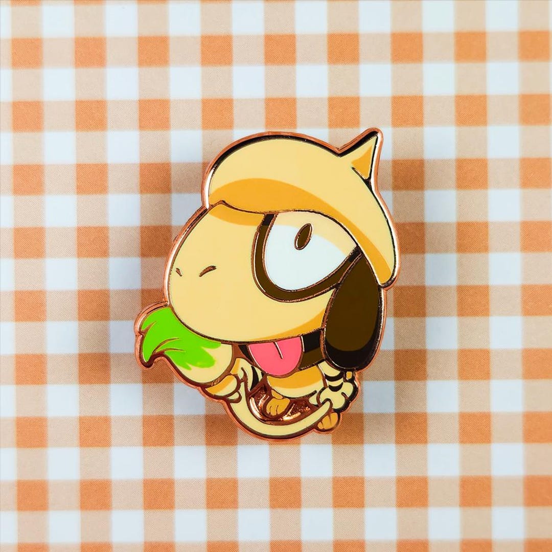 SMEARGLE Enamel Pin // + Shiny Version! // Big Head Fisheye Lens Style ...