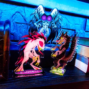 Danger! Mothman Cryptid Acrylic Standee - Etsy