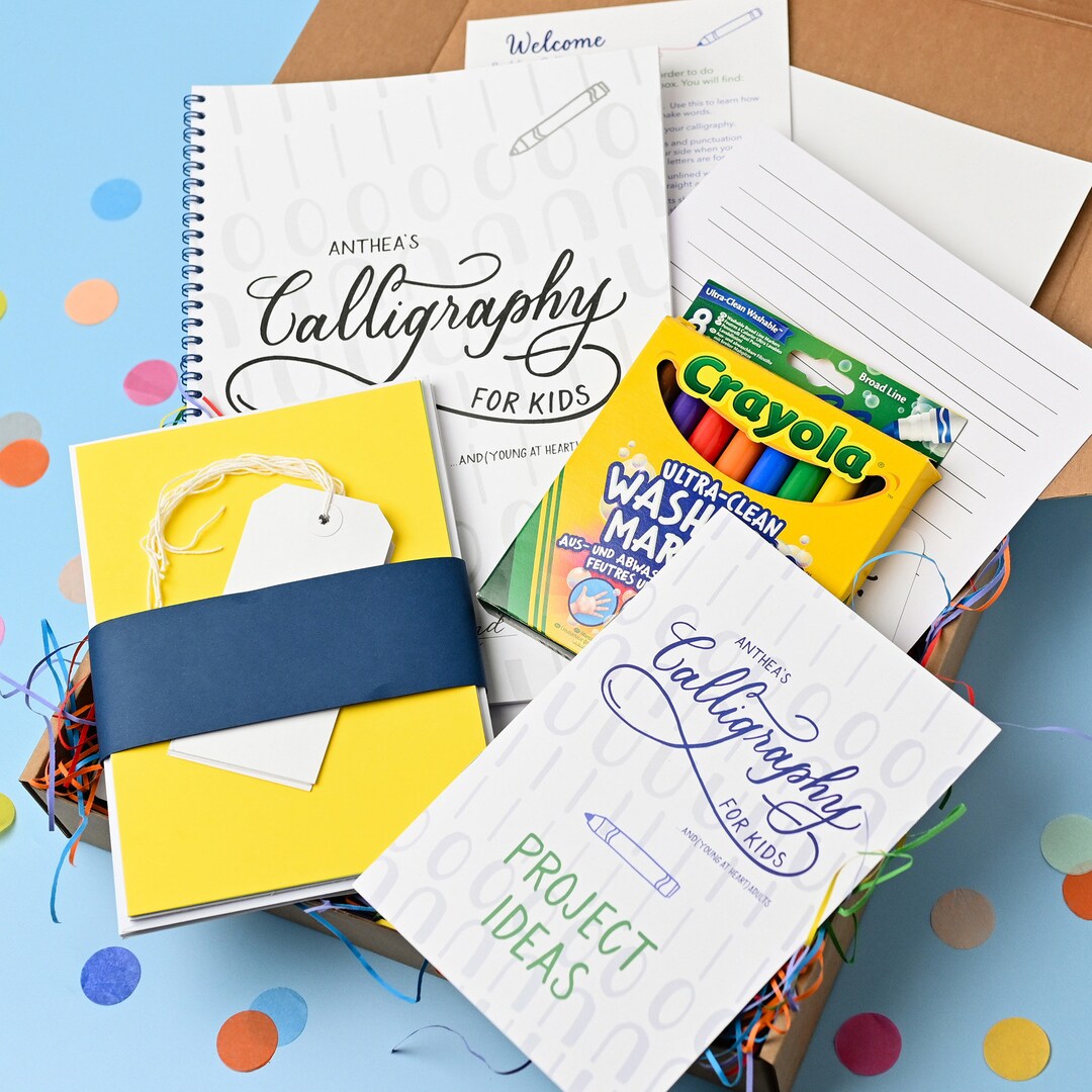 The Original 'calligraphy for Kids' Kit - Etsy UK