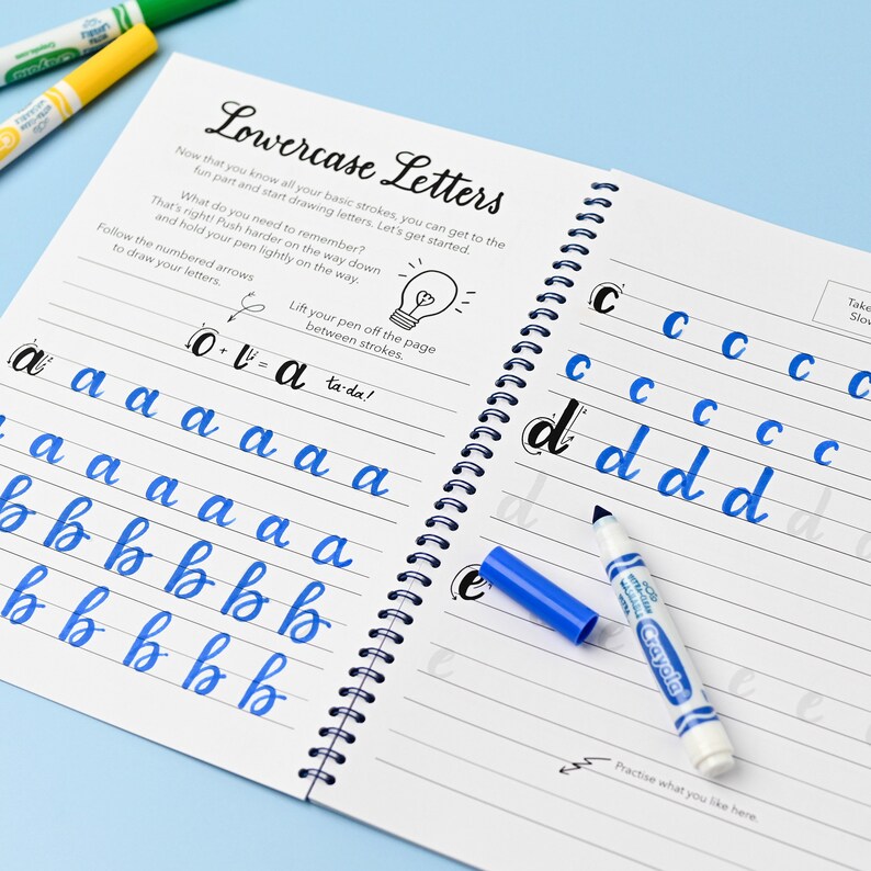 The Original 'calligraphy for Kids' Kit - Etsy UK