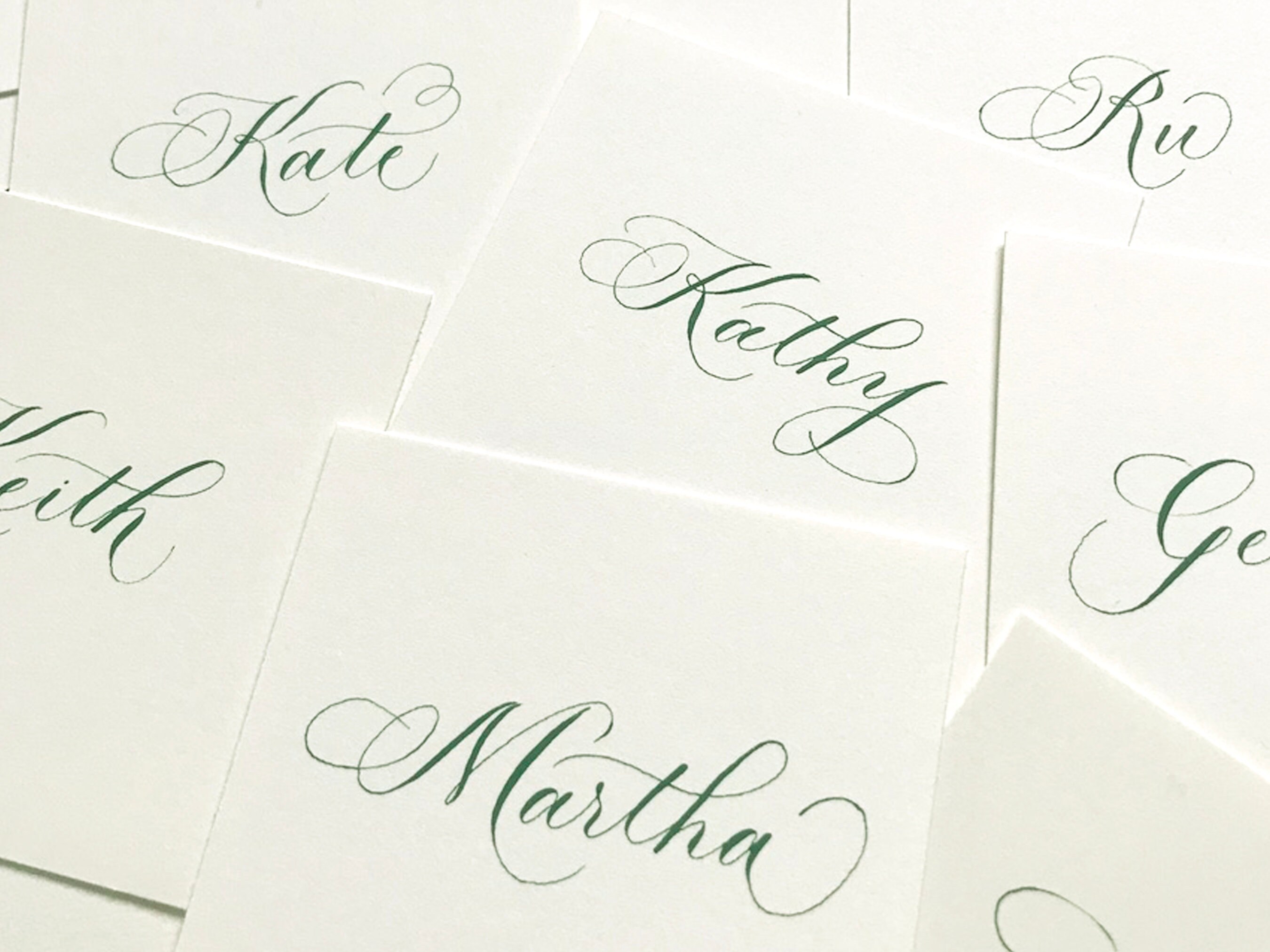 Custom Place Cards, Hand-written for Weddings and Special Events. - Etsy