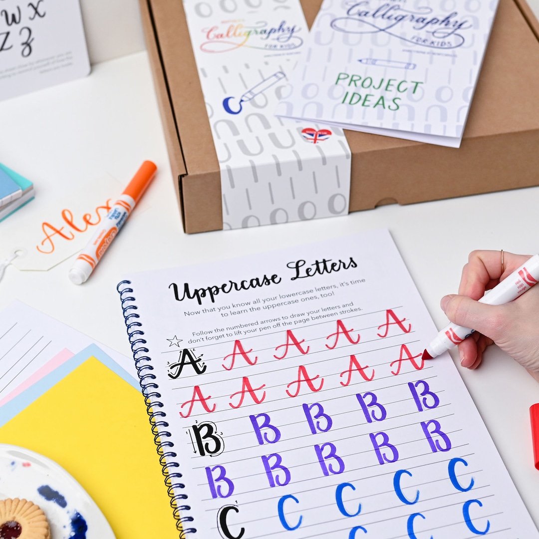 Complete Calligraphy Kit for Kids • Beginner Modern Calligraphy for ...