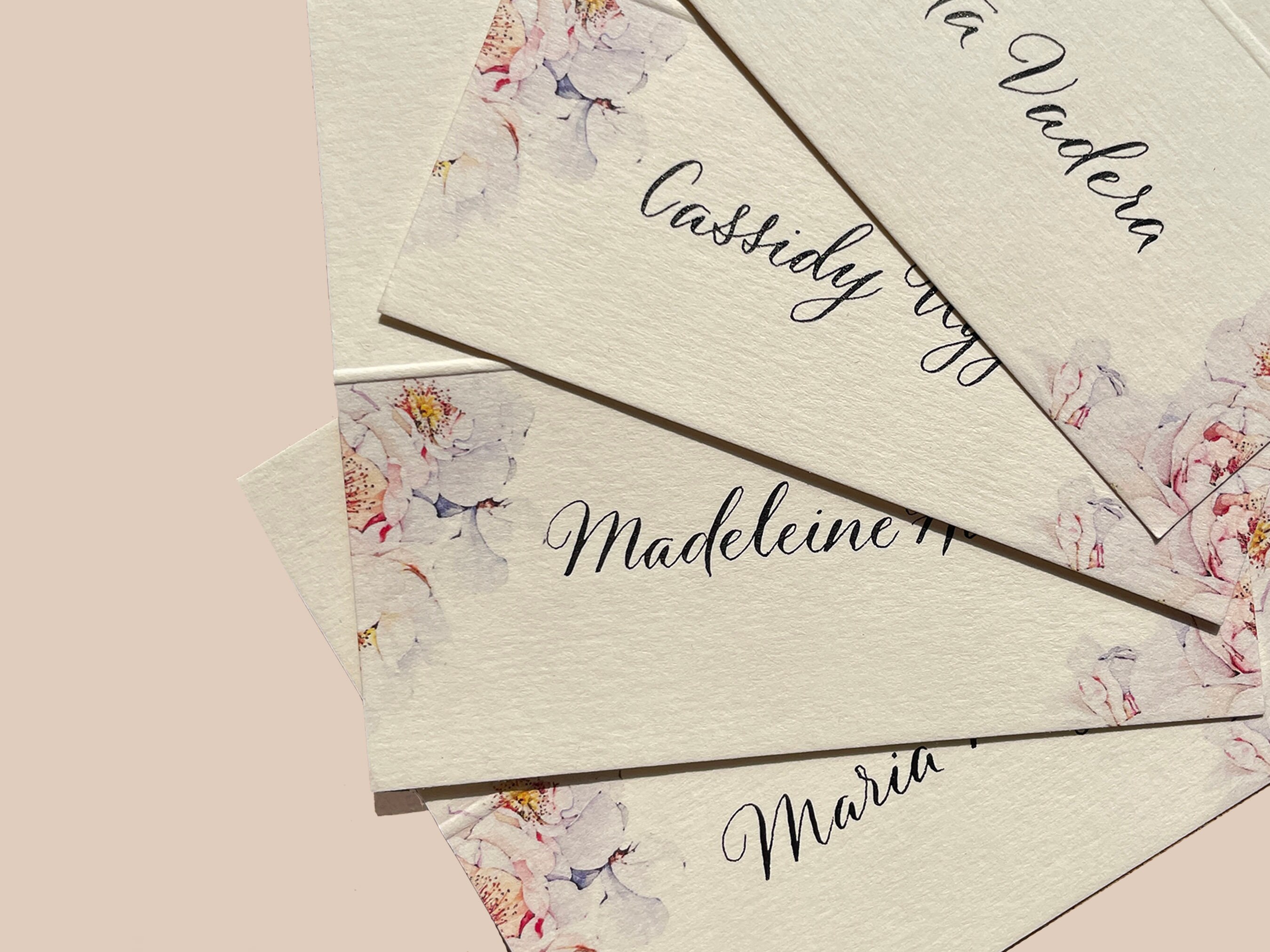 Custom Place Cards, Hand-written for Weddings and Special Events. - Etsy