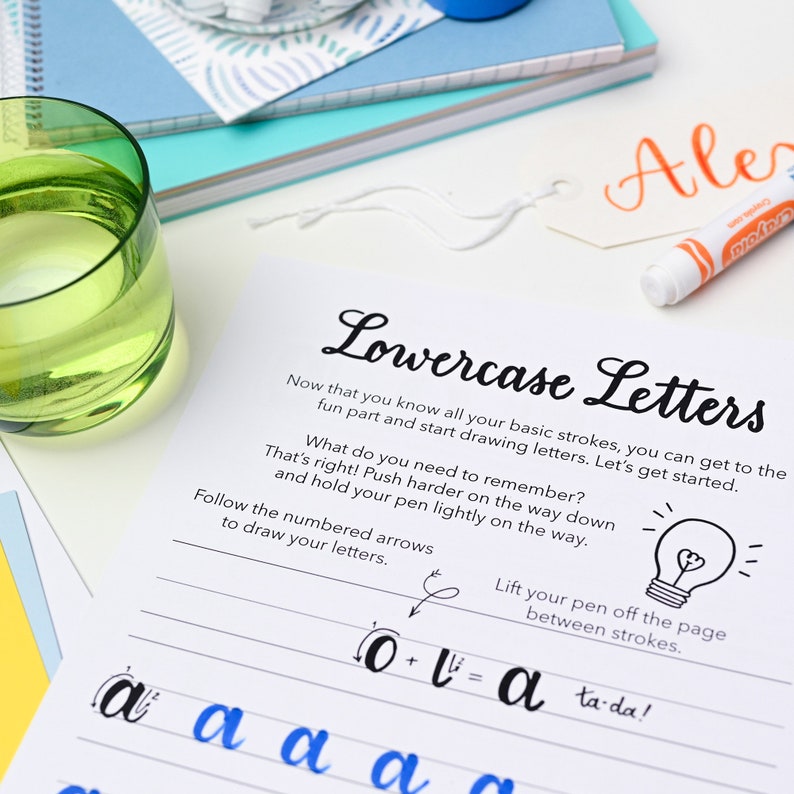 The Original 'calligraphy for Kids' Kit - Etsy UK