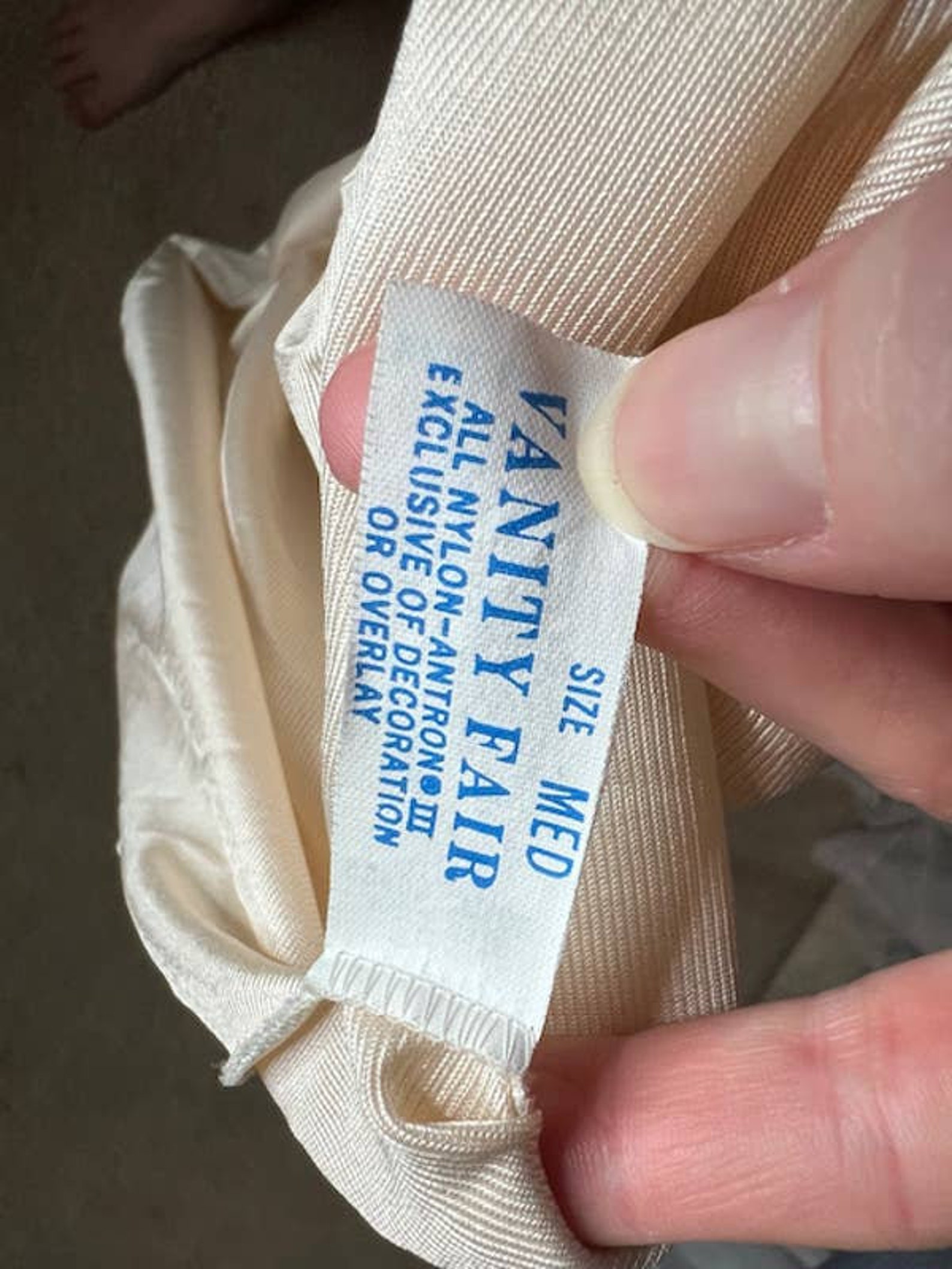 Vanity Fair Robe Satin Lace Collar Button Front Cream - Etsy