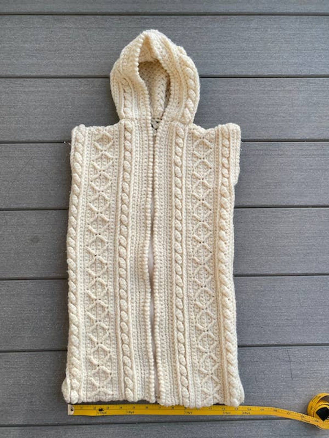Vintage Hand Knit Baby Snuggle Snack Swaddle 1980's - Etsy