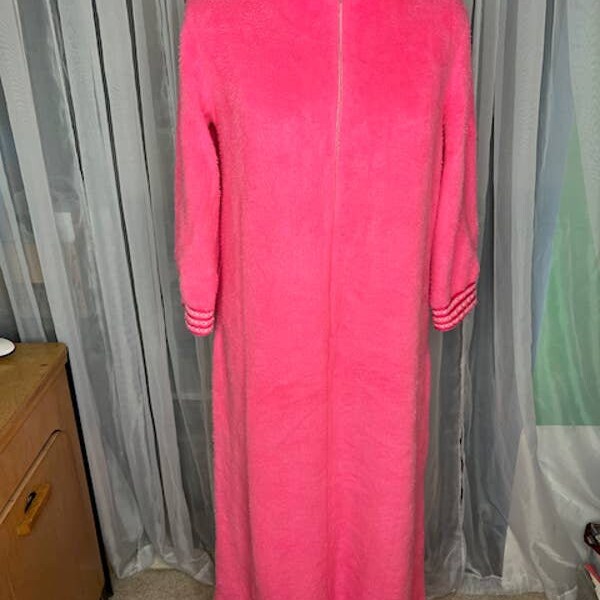 Hot Pink Robe - Etsy