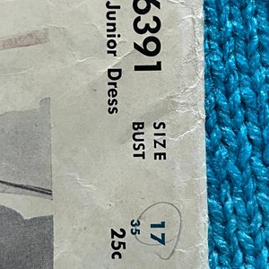 Mccalls 6391 Sewing Pattern Dress Fit and Flare 1950s Size 17 - Etsy