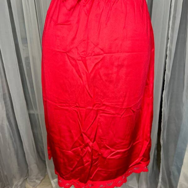Red Half Slip - Etsy