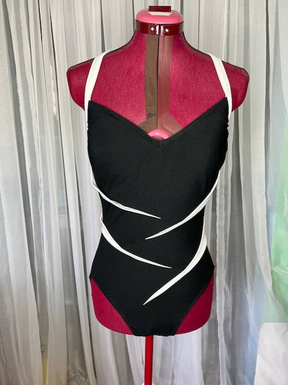 Vintage black one piece - Gem