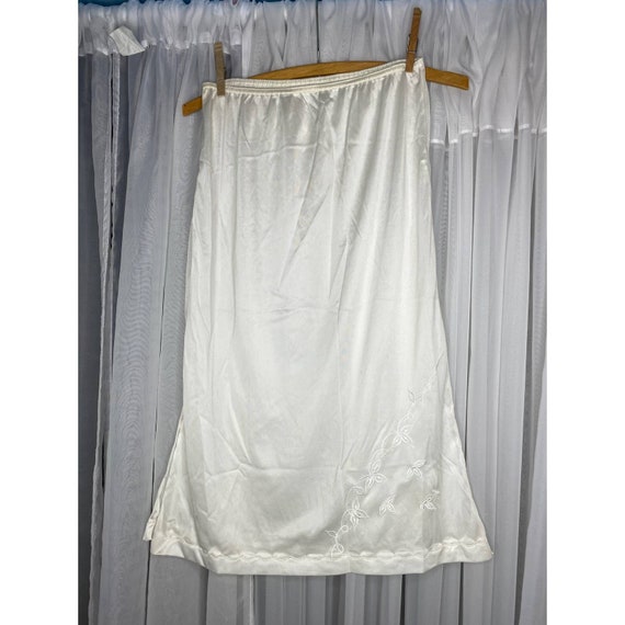 vintage white half slip - Gem