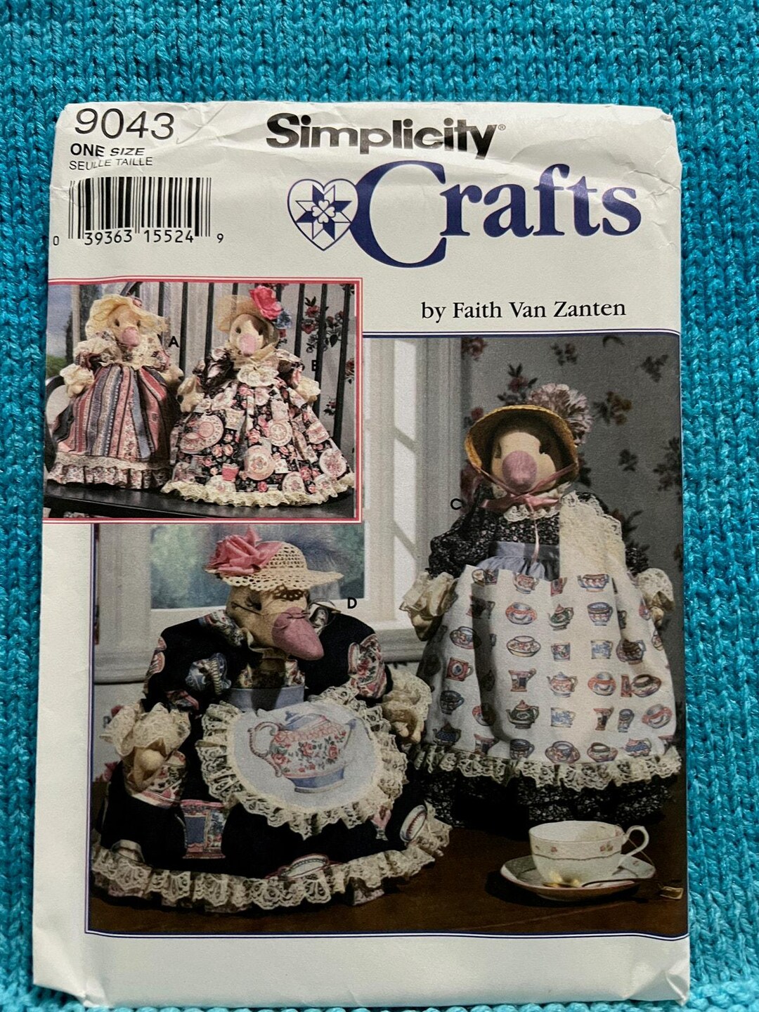 Simplicity 9043 Sewing Pattern Country Duck Goose Chicken 1980s - Etsy