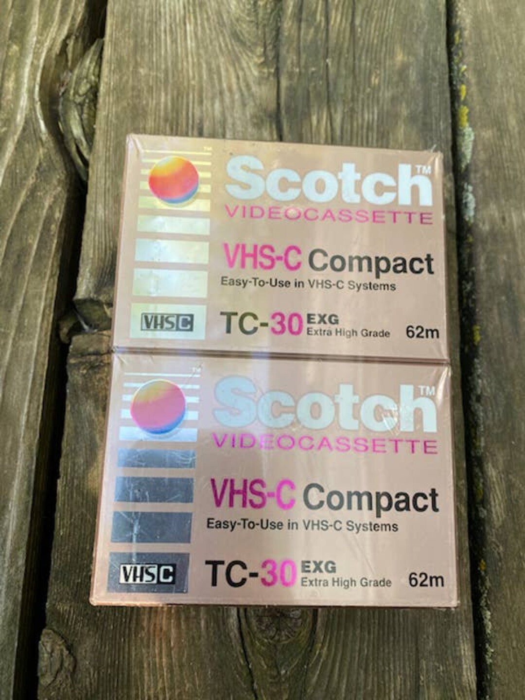 Scotch Vhs-c Compact Videocassette 2 Pack - Etsy