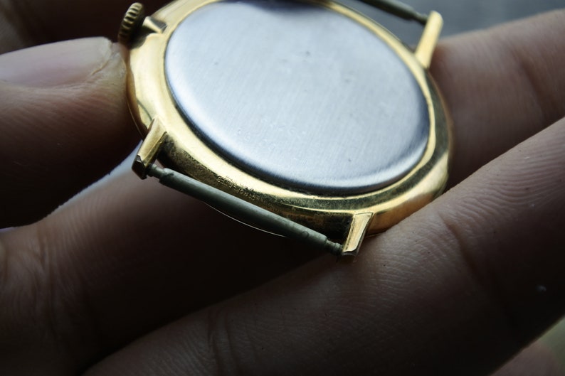 Vintage 1960 Aureole Swiss Made Hand Winding Gold Plated Dress Men ...