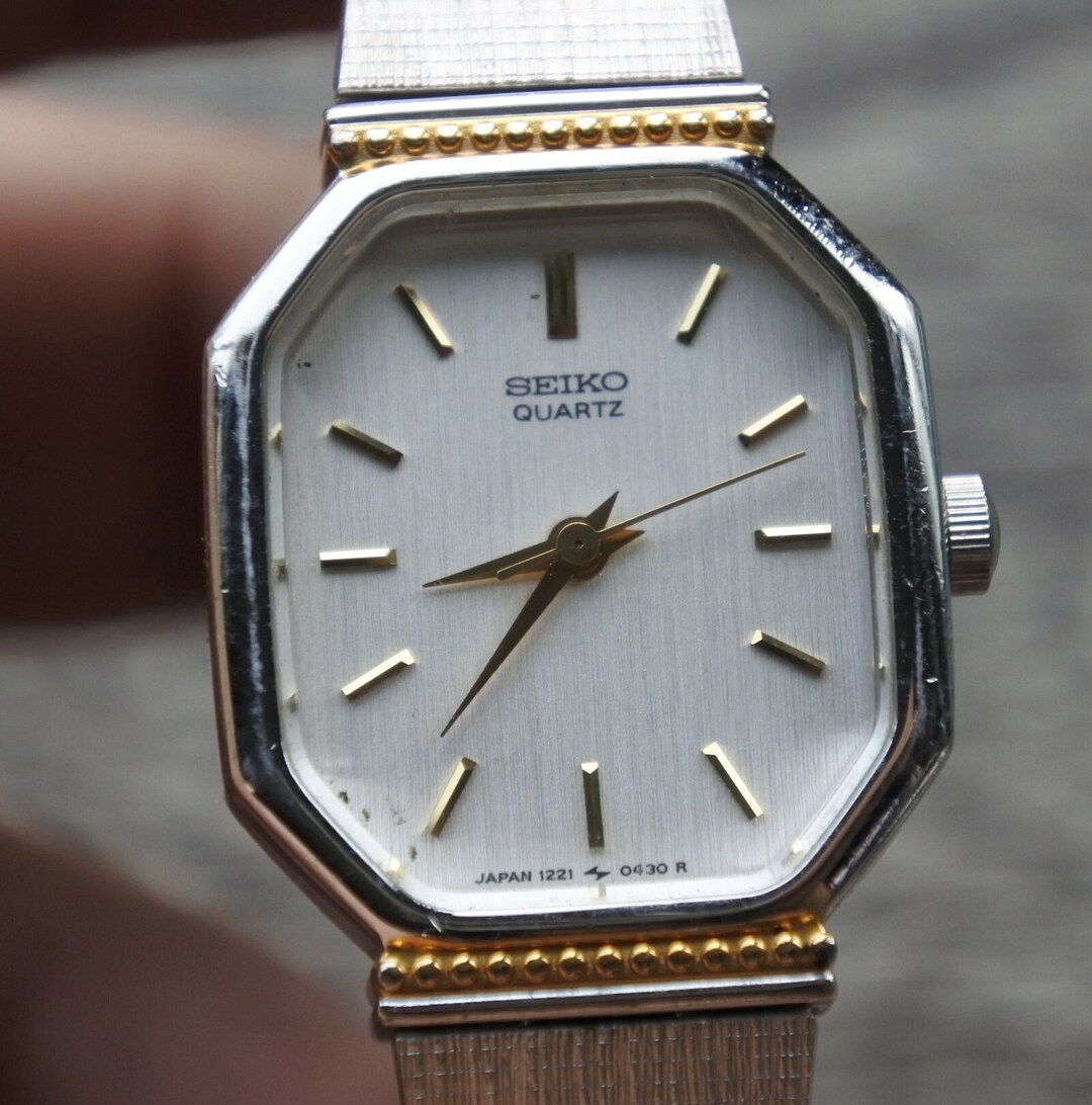 Vintage Seiko 1221 5270 Gold Plated PDP Plated Square Tank - Etsy