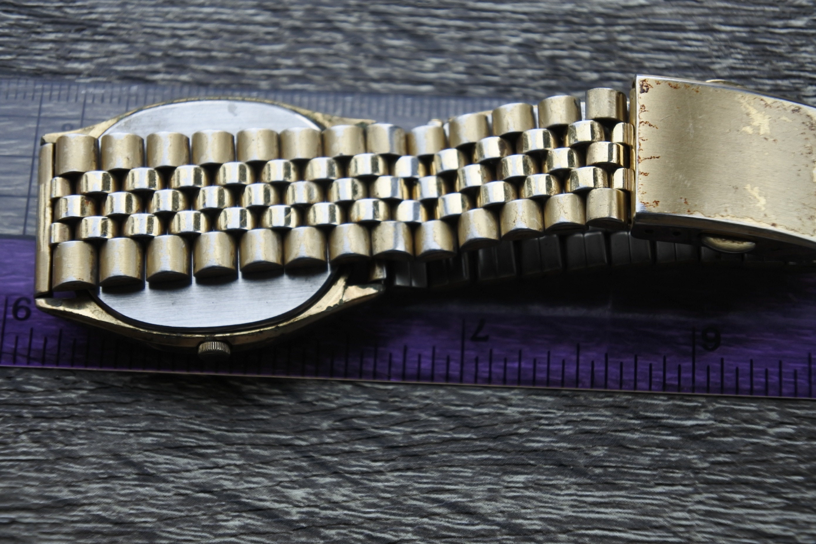 Vintage Seiko Gold Plated 5931 5500 Yellow Dial Men Quartz - Etsy