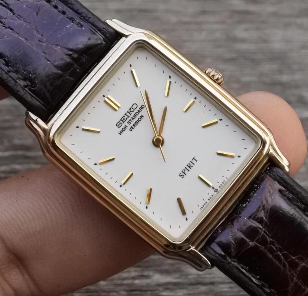 Vintage Seiko Spirit High Standard Version 5E31 5A30 Men Quartz Watch ...
