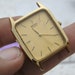 Vintage Seiko Gold Plated 9021 5320 Yellow Dial Men Quartz Wristwatch Japan Octagonal Shape 28mm ...