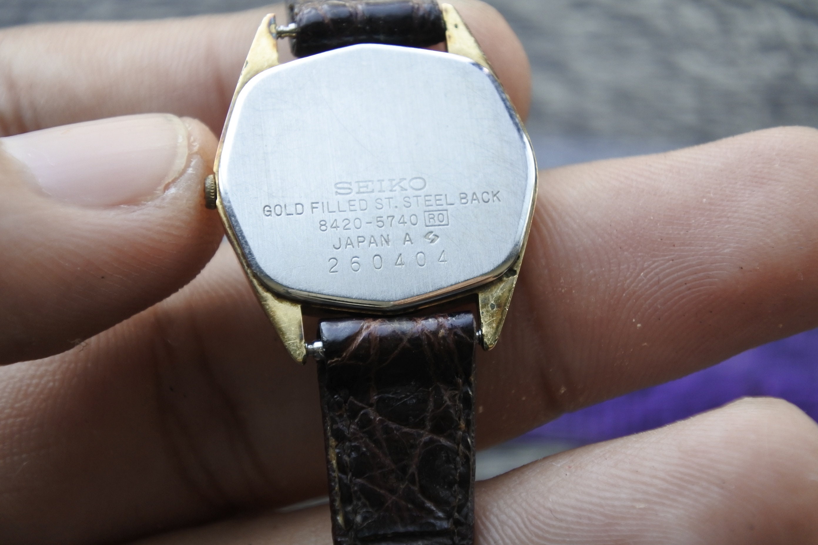 Vintage Seikoexceline 8420 5740 Gold Filled Lady Quartz Watch - Etsy