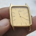 Vintage Seiko Gold Plated 9021 5320 Yellow Dial Men Quartz Wristwatch Japan Octagonal Shape 28mm ...