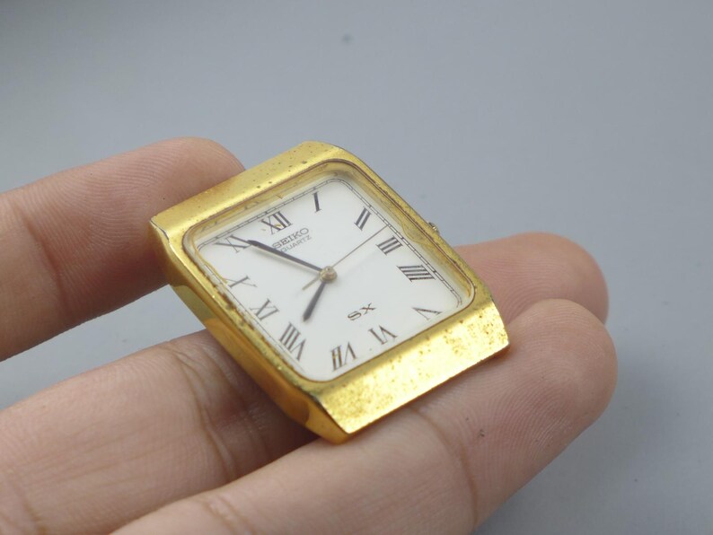 Vintage Seiko 5Y95 5000 Roman Numeric Dial Men Quartz Watch Japan JDM ...